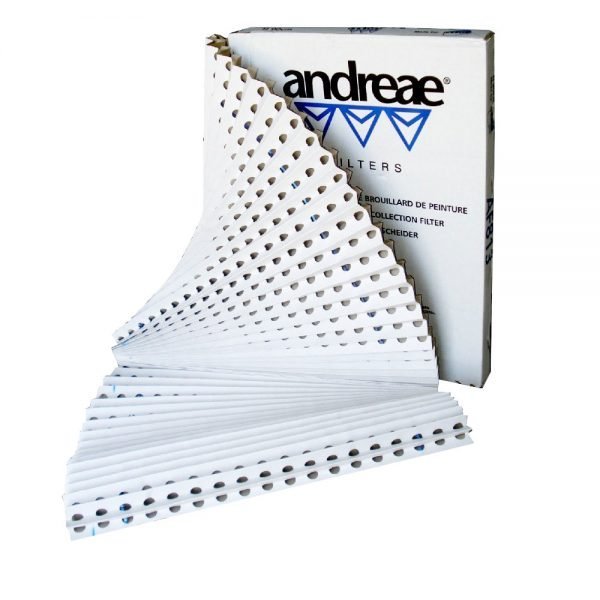 Andreae Pleated Spraybooth Filter 0.9mt x 9mt