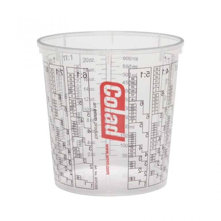 Colad Clear Plastic Mixing Cups - Fisher Motor Factors