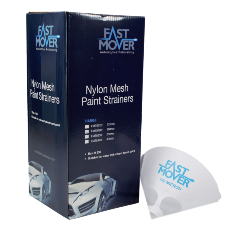 Fast Mover 190 Micron Paint Strainers - Fisher Motor Factors