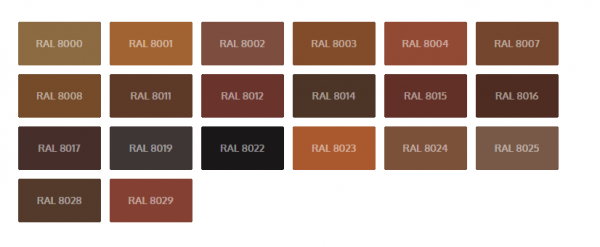 Ral Colour Chart - Fisher Motor Factors
