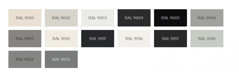Ral Colour Chart - Fisher Motor Factors