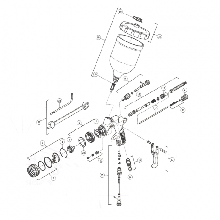 Devilbiss Spray Gun Spare Parts - Fisher Motor Factors