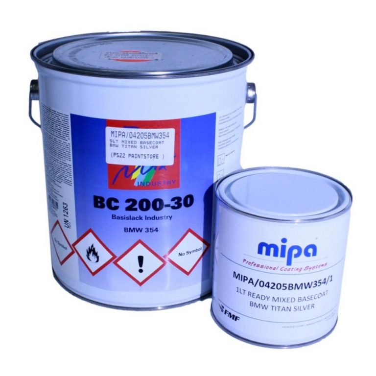 MIPA BMW 354 Titan Silver Basecoat