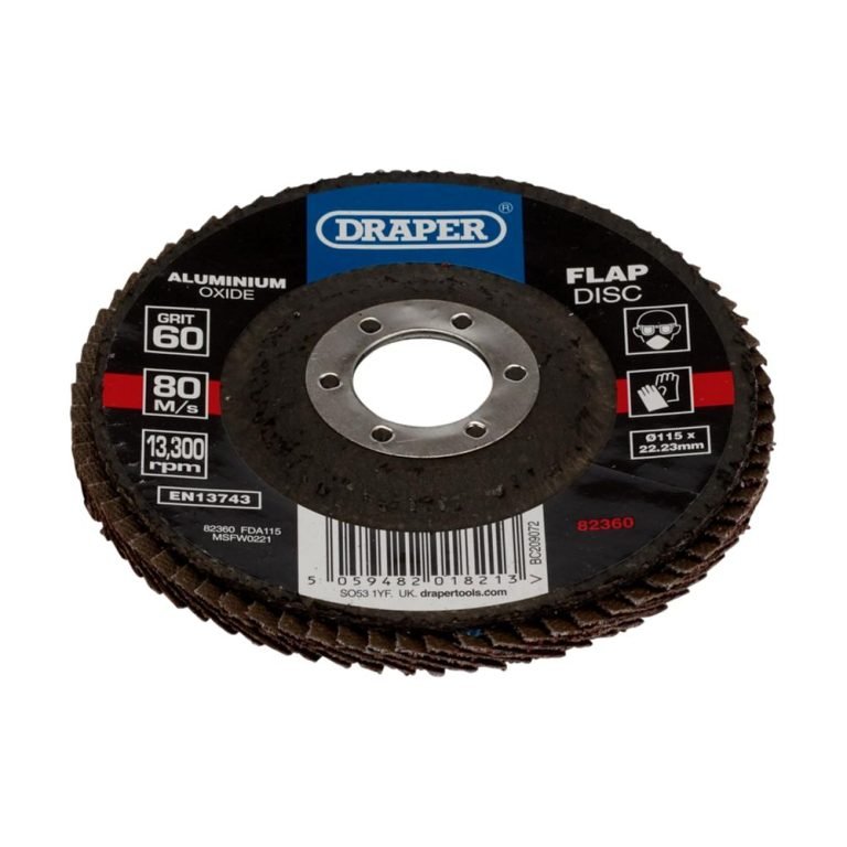 Flap Discs 115mm P60 (Box 10)